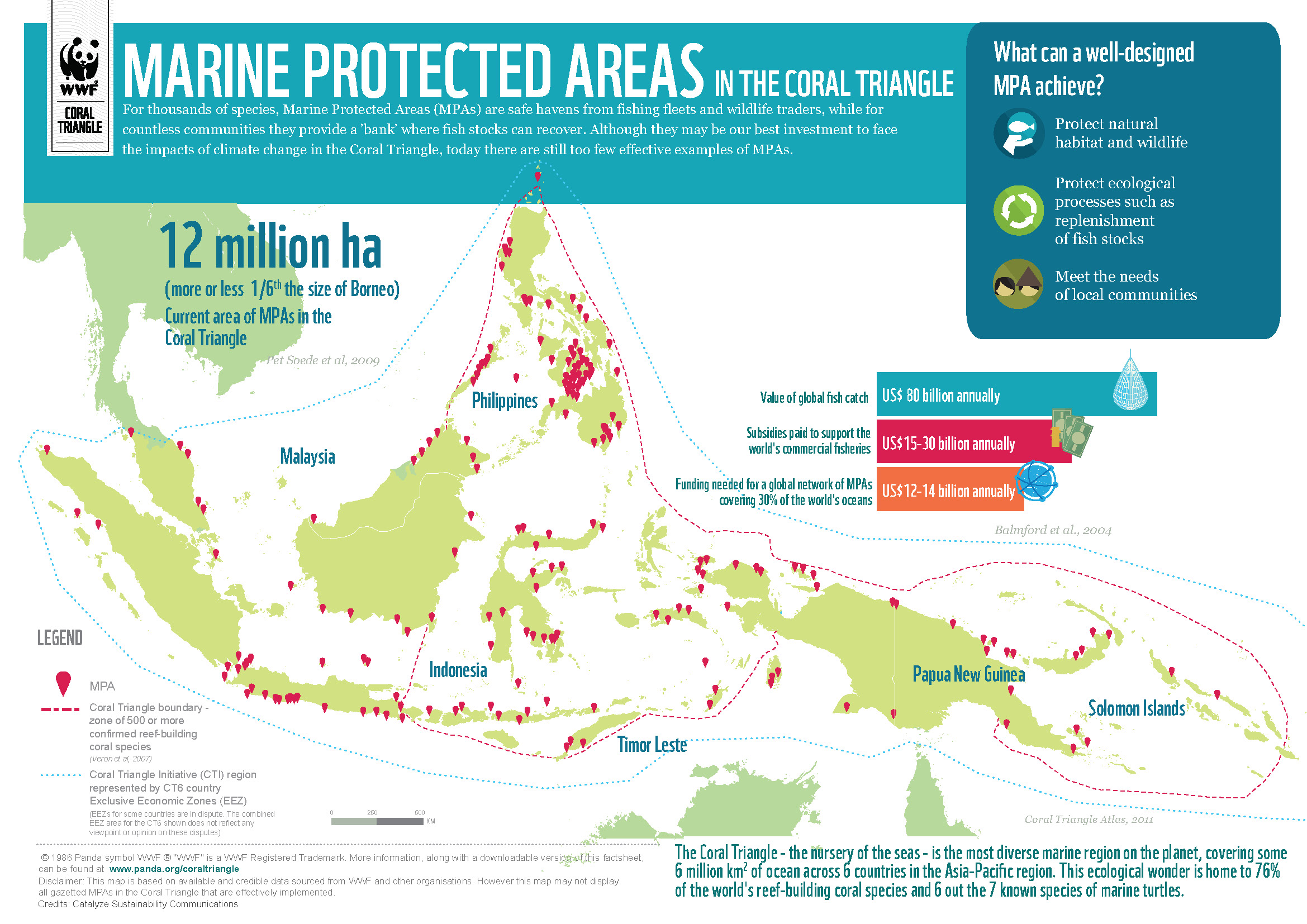 INFOGRAPHIC Marine Protected Areas In The Coral Triangle WWF INFOGRAPHIC Marine Protected Areas In The Coral Triangle WWF