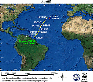 Apotilï: map locator 14 | WWF