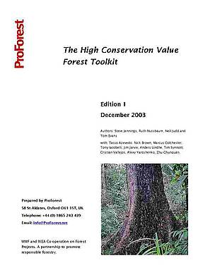 The High Conservation Value Forest Toolkit | WWF