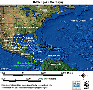 Ibelice: map locator 33 | WWF