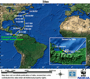 Idun: map locator 17 | WWF